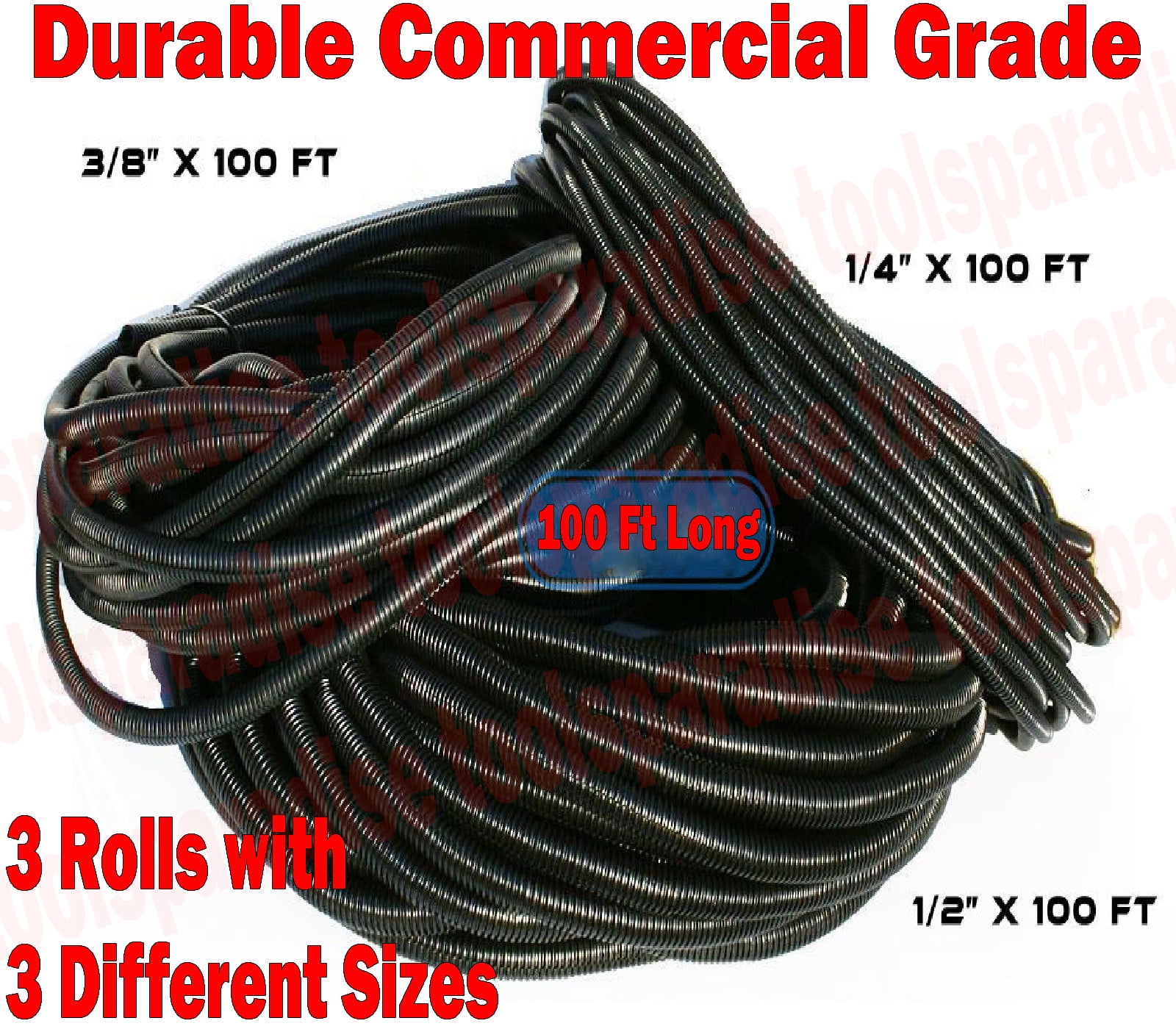 3PCS SPLIT ELECTRICAL WIRE POWER CORD WRAP INSERTION COVER DETANGLER ...