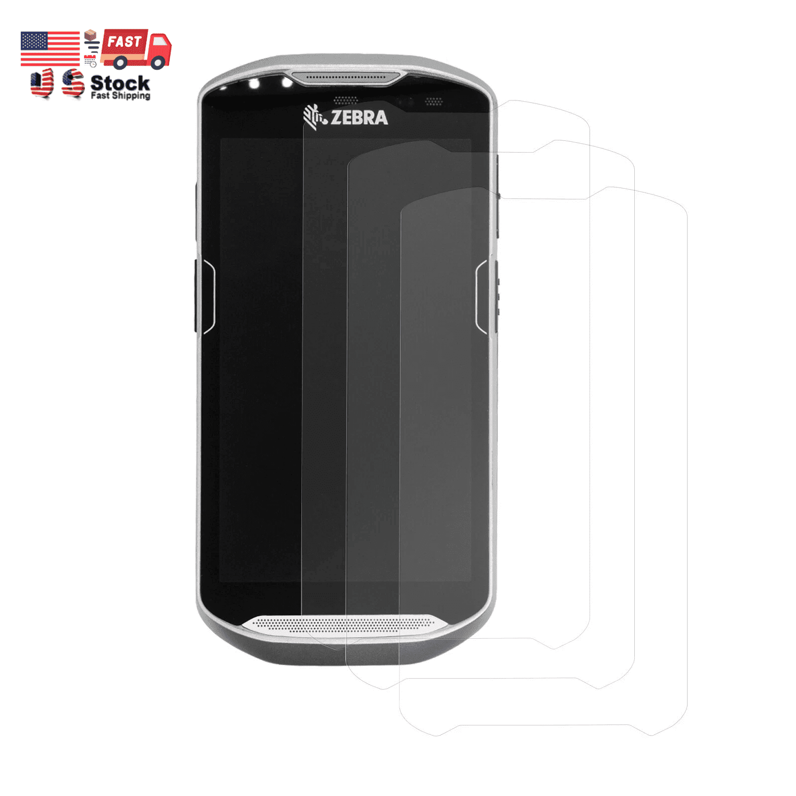 3PCS Screen Tempering Protector for Motorola Zebra TC51 TC510K TC56 ...