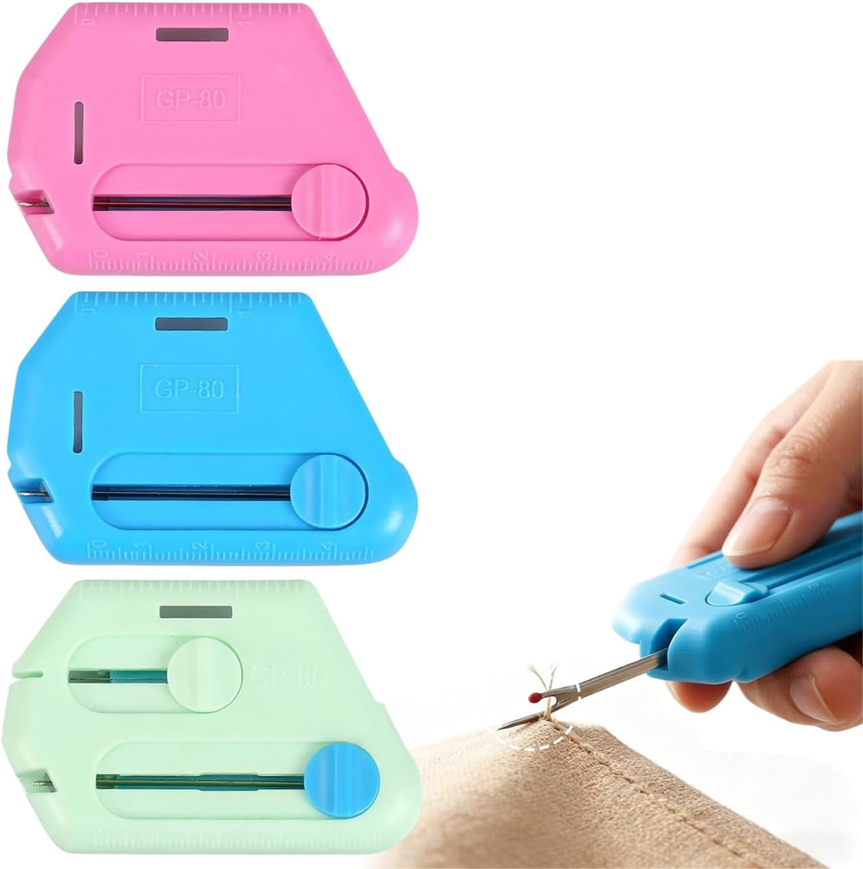 3PCS Seam Ripper, Magnetic Seam Guide for Sewing Machine, Sewing ...