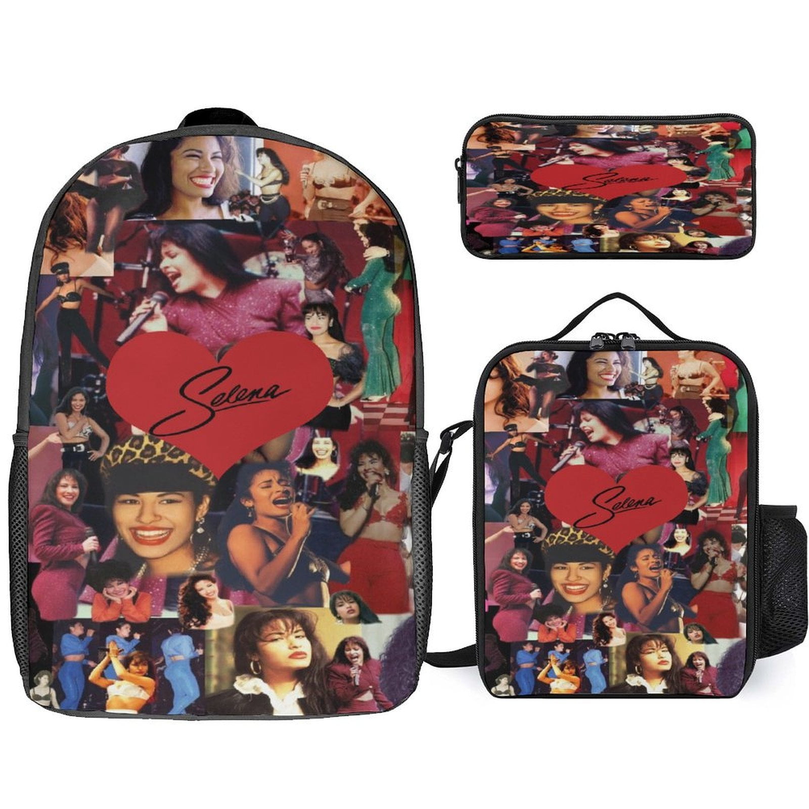 3PCS Selena Singer Quinta-Nill Backpack Set Large Capacity Bookpacks ...