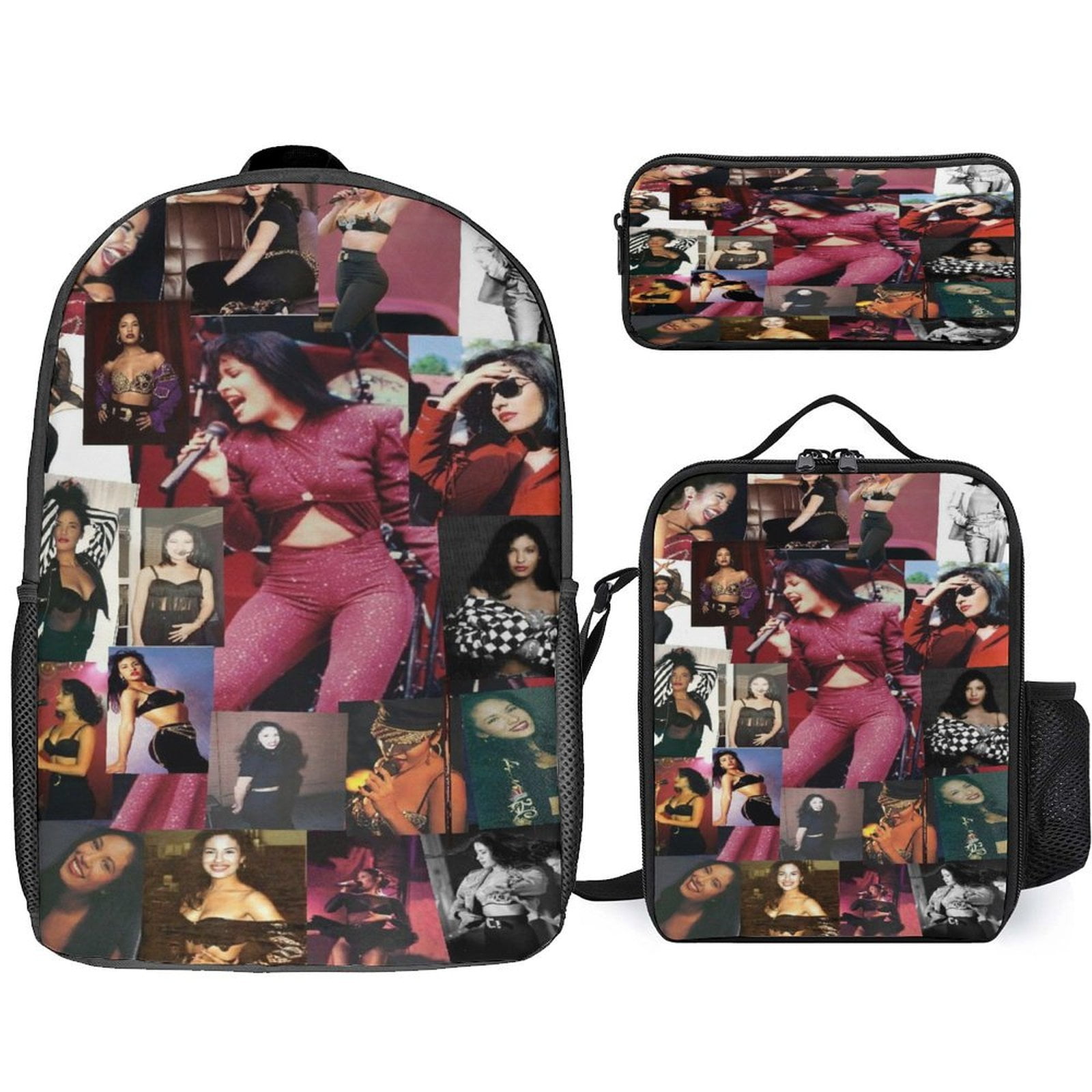 3PCS Selena Singer Quinta-Nill Backpack Set Large Capacity Bookpacks ...