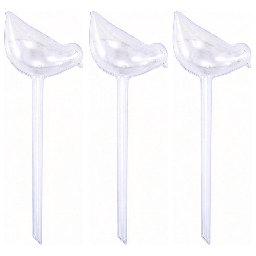 3PCS Self Watering Globes Bird Shape, Self Watering Planter Insert ...