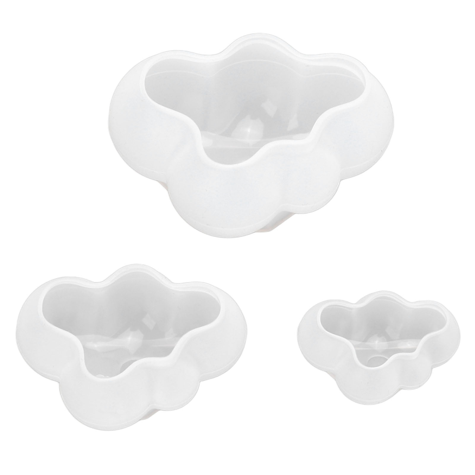 3PCS Set, Easy Release, High Deformation Resistance Cloud-Shaped ...