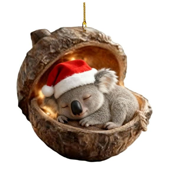 3PCS Set Of 8cm/3.1inch Animals Christmas Ornaments Christmas Tree ...