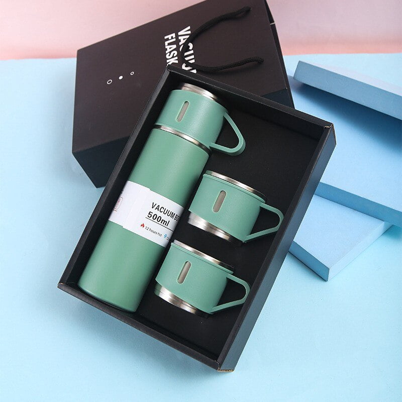 3PCS/Set Premium Business Gift Set Insulated Mug Handheld Stainless ...