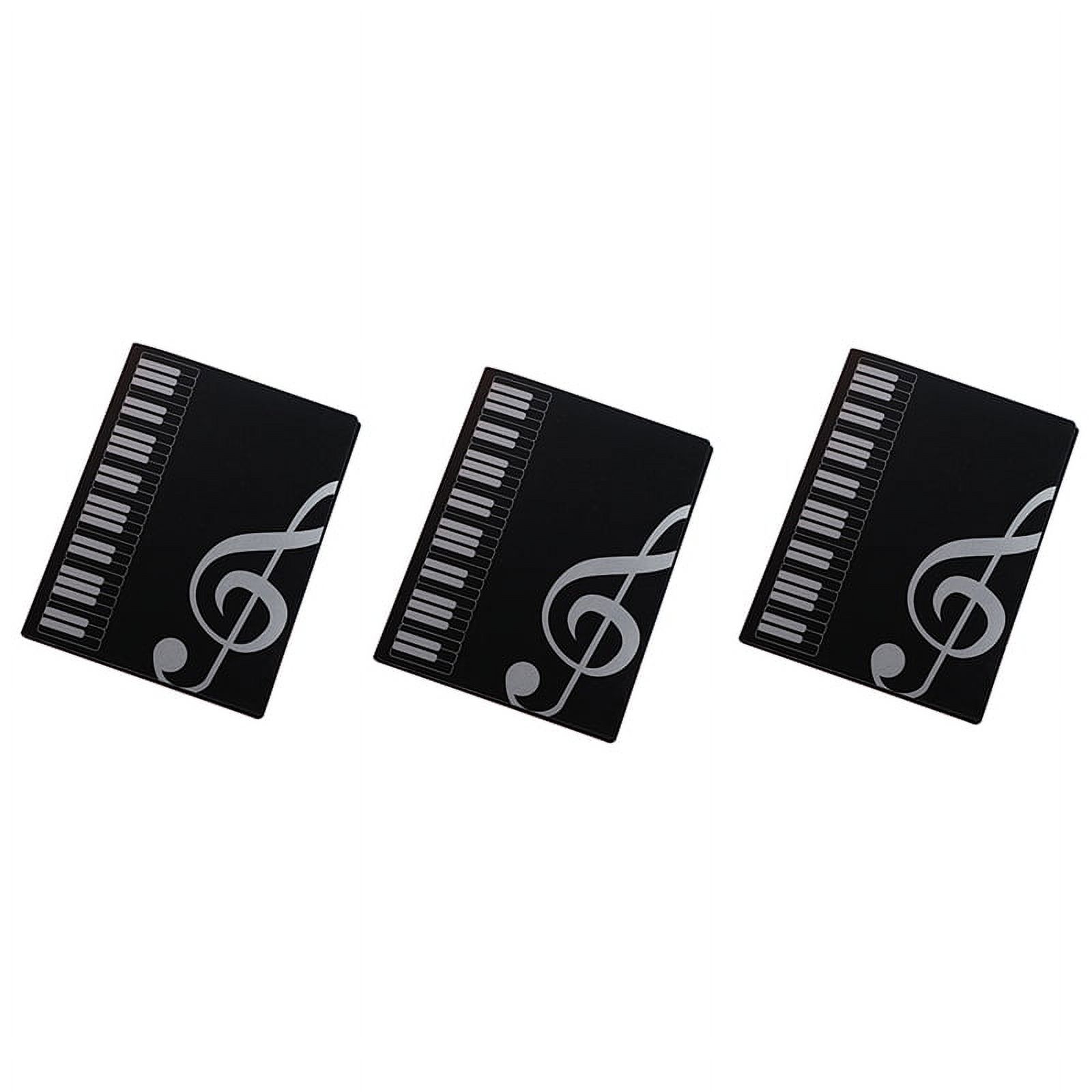 3PCS Sheet Music Folder Staff Folder, Piano Score Folder,Fits Size A4 ...