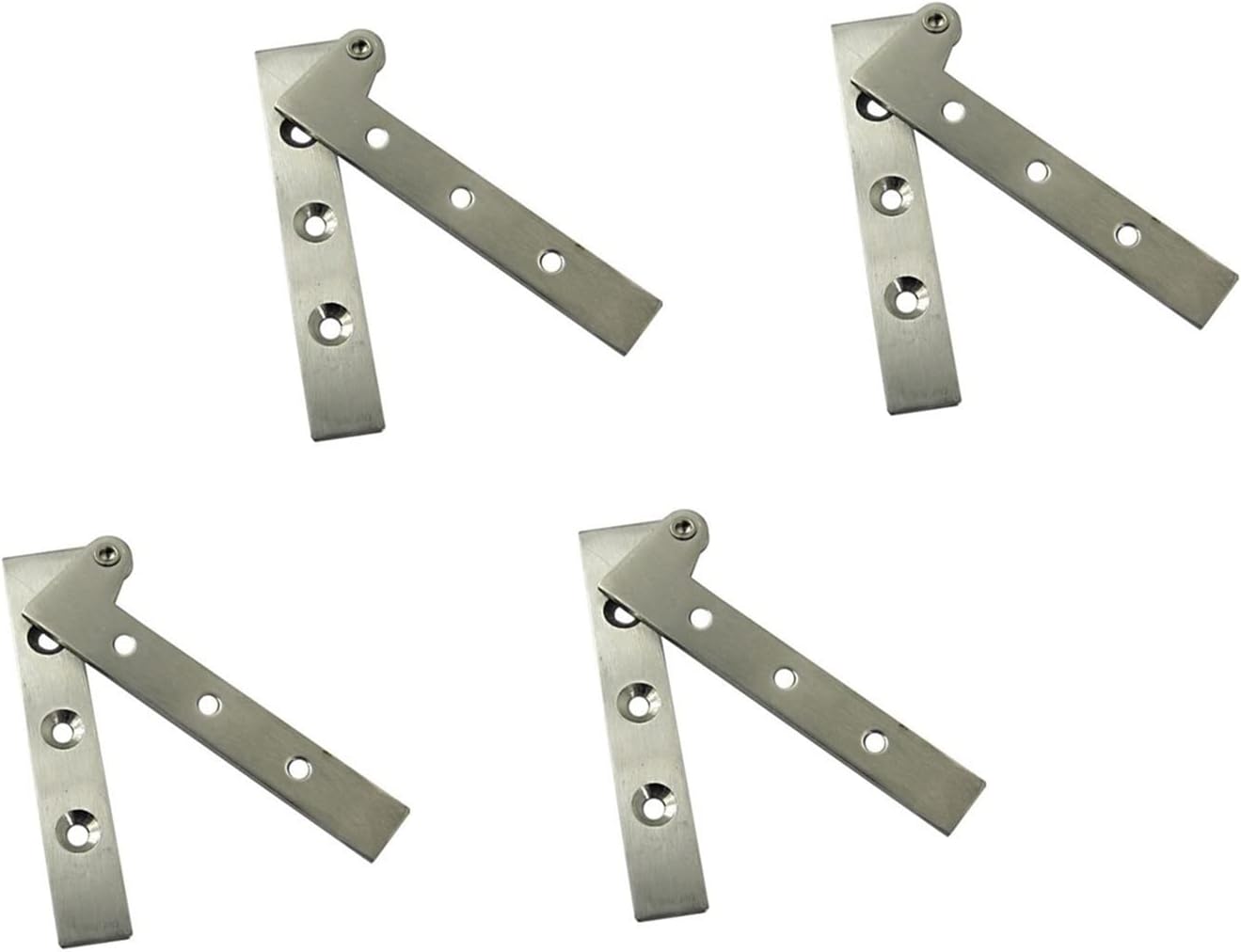 3PCS Side-axis Hinge DIY, for Window Turning Medium-Sized Folding Hinge ...