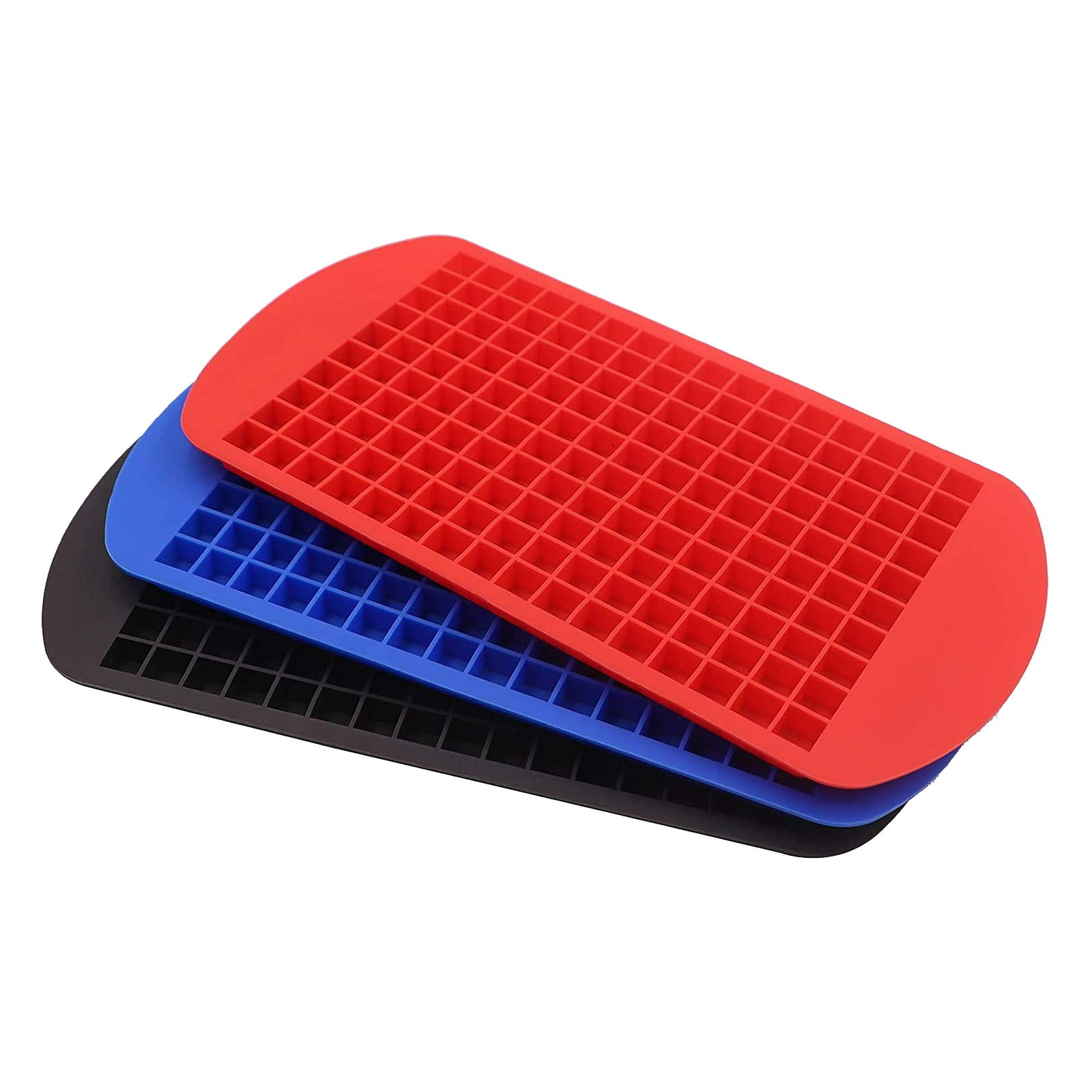 3PCS Silicone Ice Cube Trays 160 Crushed Ice Cube Ice Cube Ice Cube ...
