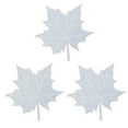 3PCS Silicone Moulds Coaster Resin Molds Maple Leaves Epoxy Casting ...