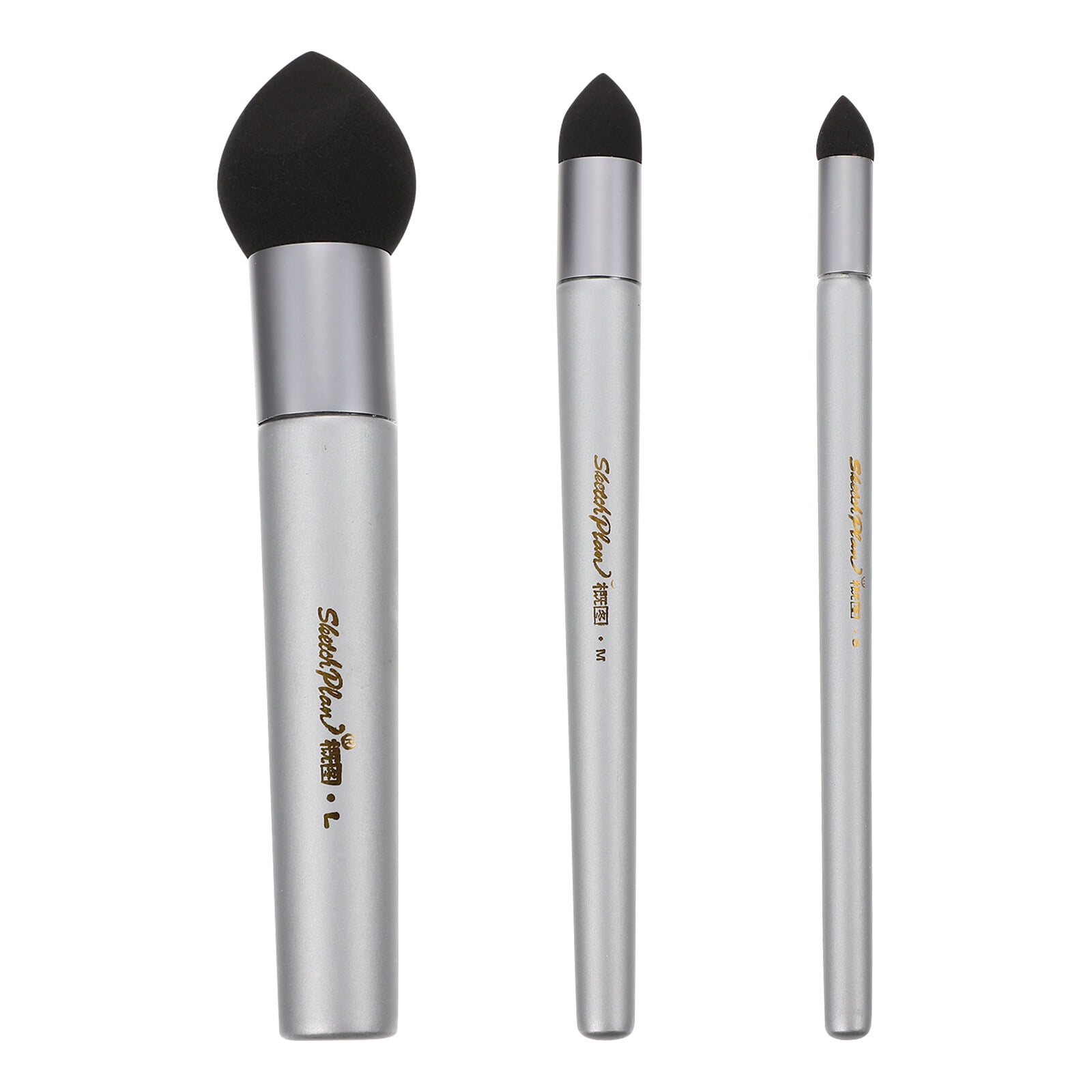 3PCS Sketch Wipe Pen Sponge Rubbing Brush Highlight Smudge Correction ...
