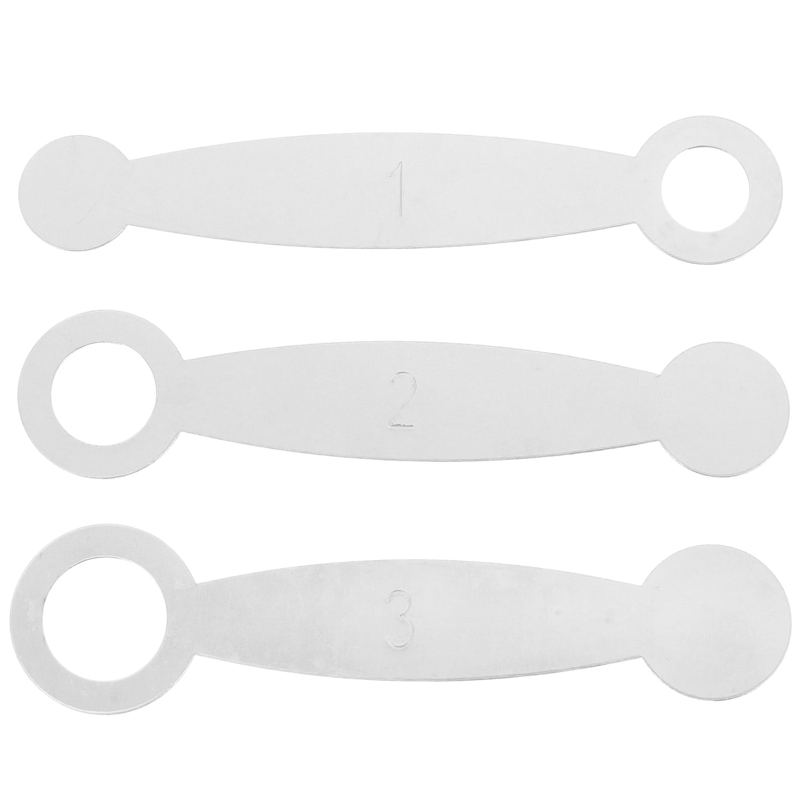 3PCS Stainless Steel Flute Leveling Tool Adjustment Gasket Tool ...