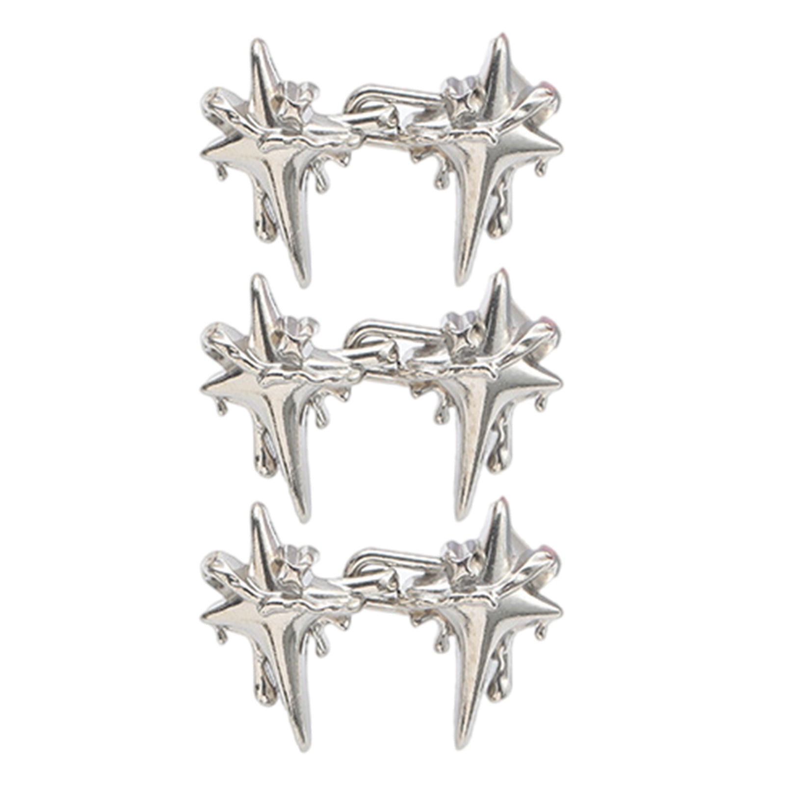 3PCS Star Shaped Waist Pin Shaping Clip Waist Brooch Hook for Jeans ...