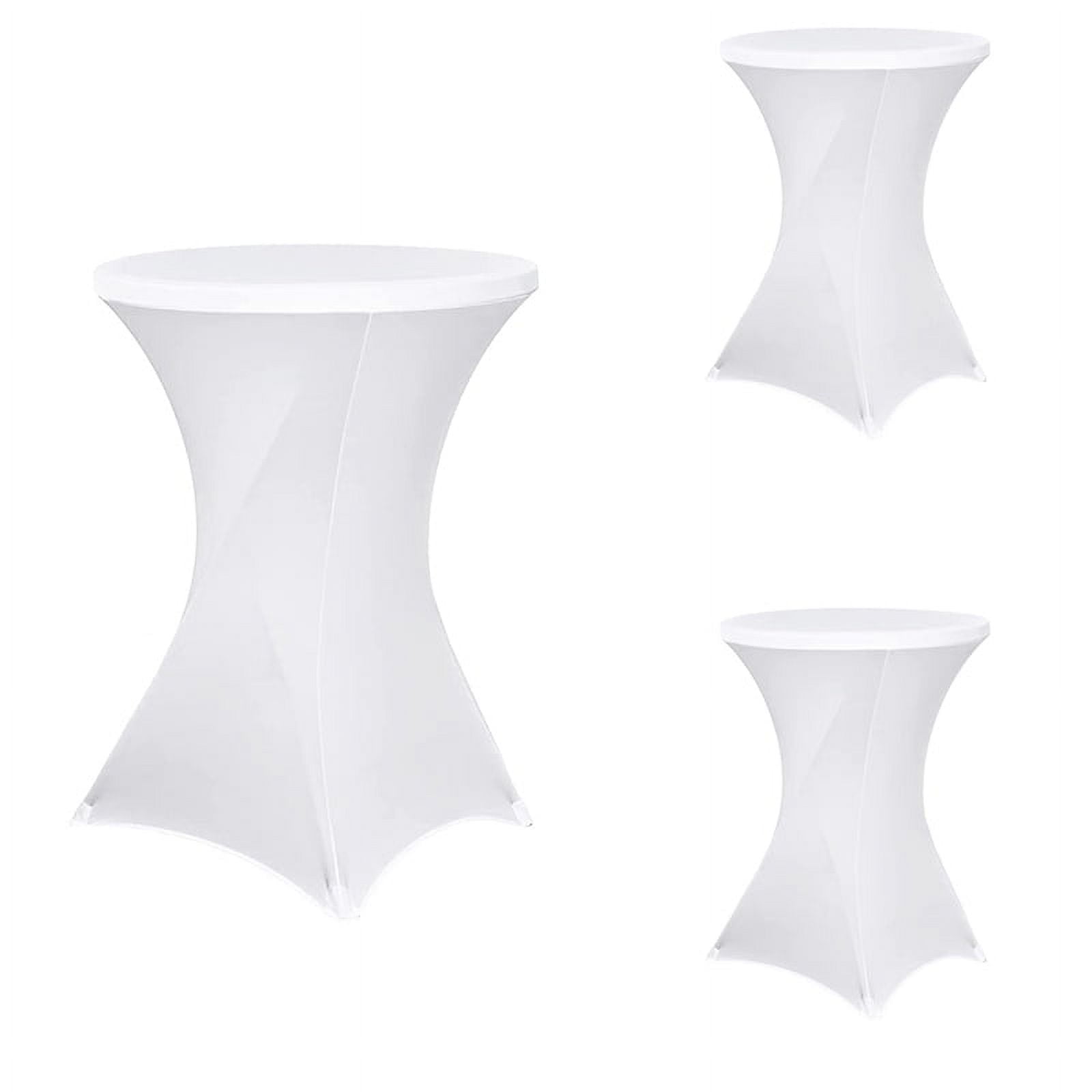 3PCS Stretch Bar Table Covers for Bistro Reinforcement for Bar Tables ...