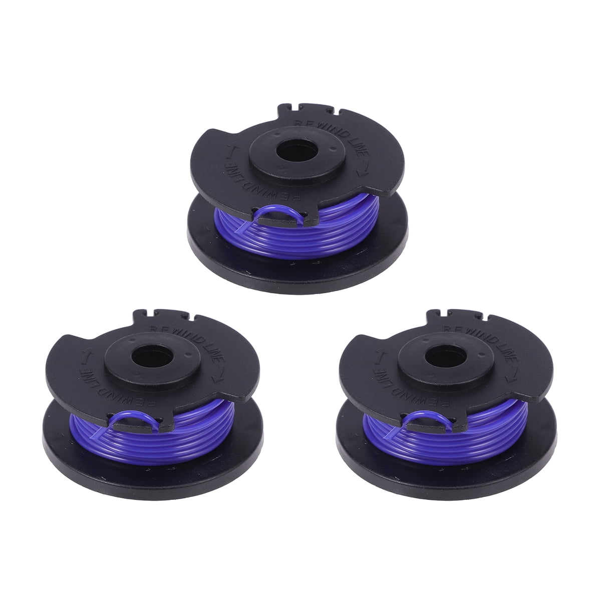 3PCS String Trimmer Replacement Spool Autofeed Nylon Grass String ...