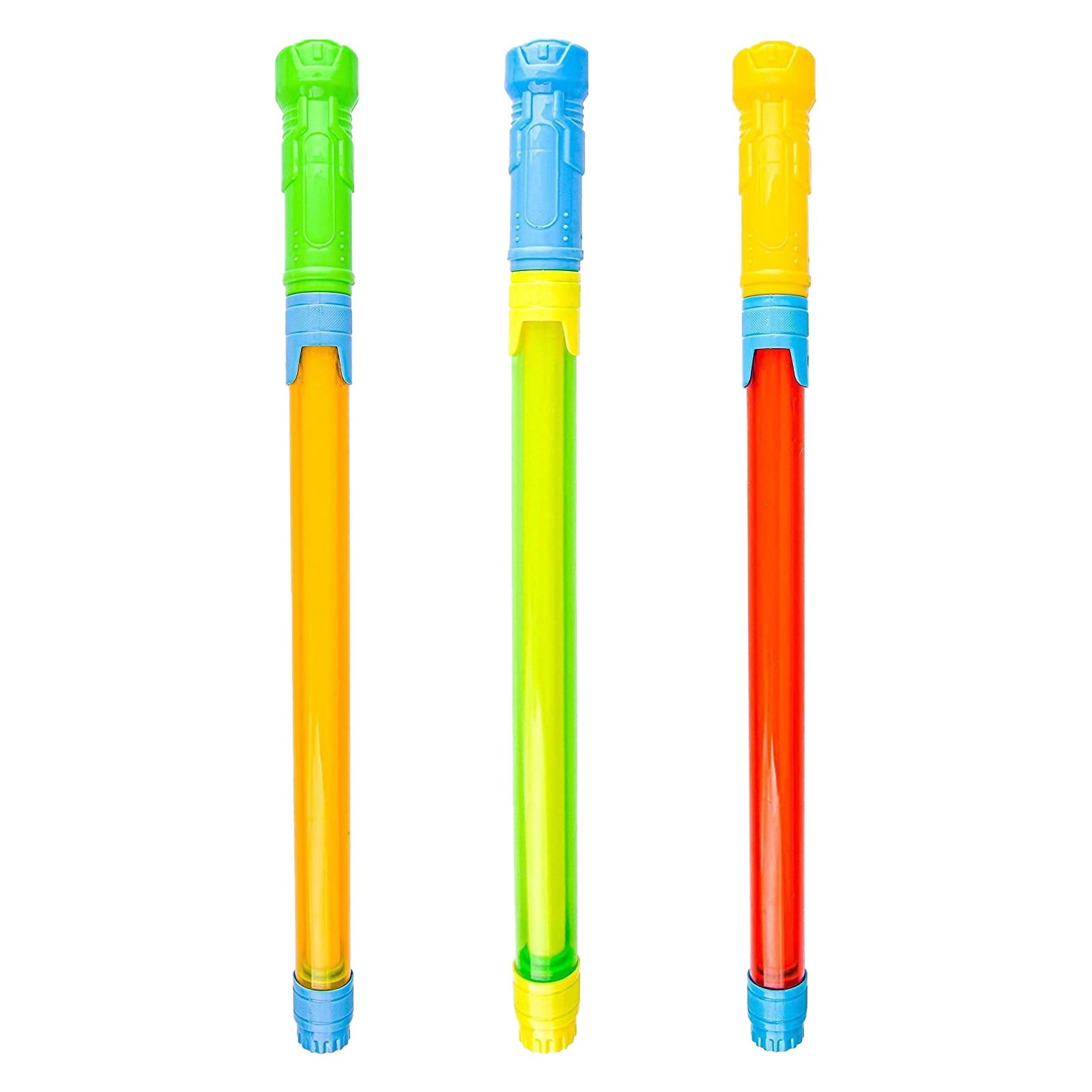 3PCS Super Water Squirt Toys,11.9 Inch Summer Plastic Water Squirters ...