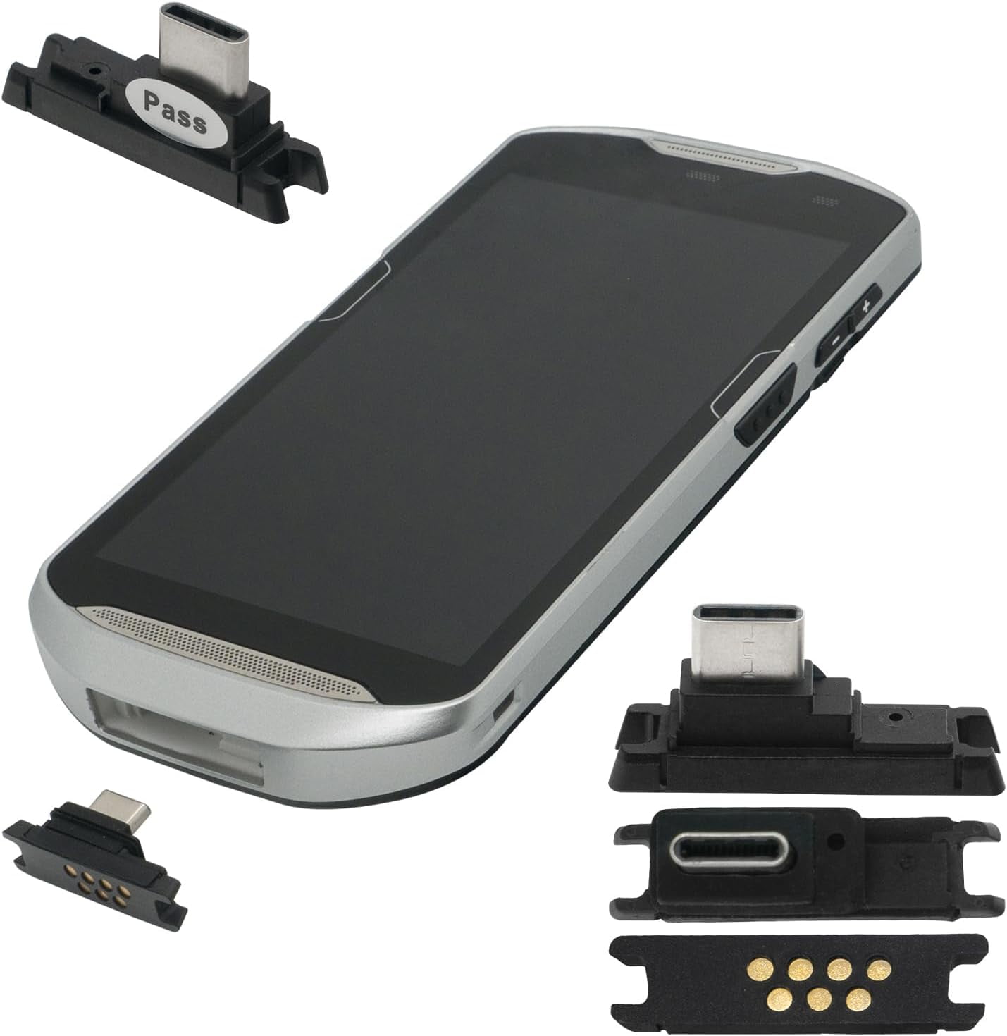 3PCS Sync & Charge Docking Connector for Zebra Symbol TC51 TC510K TC52 ...