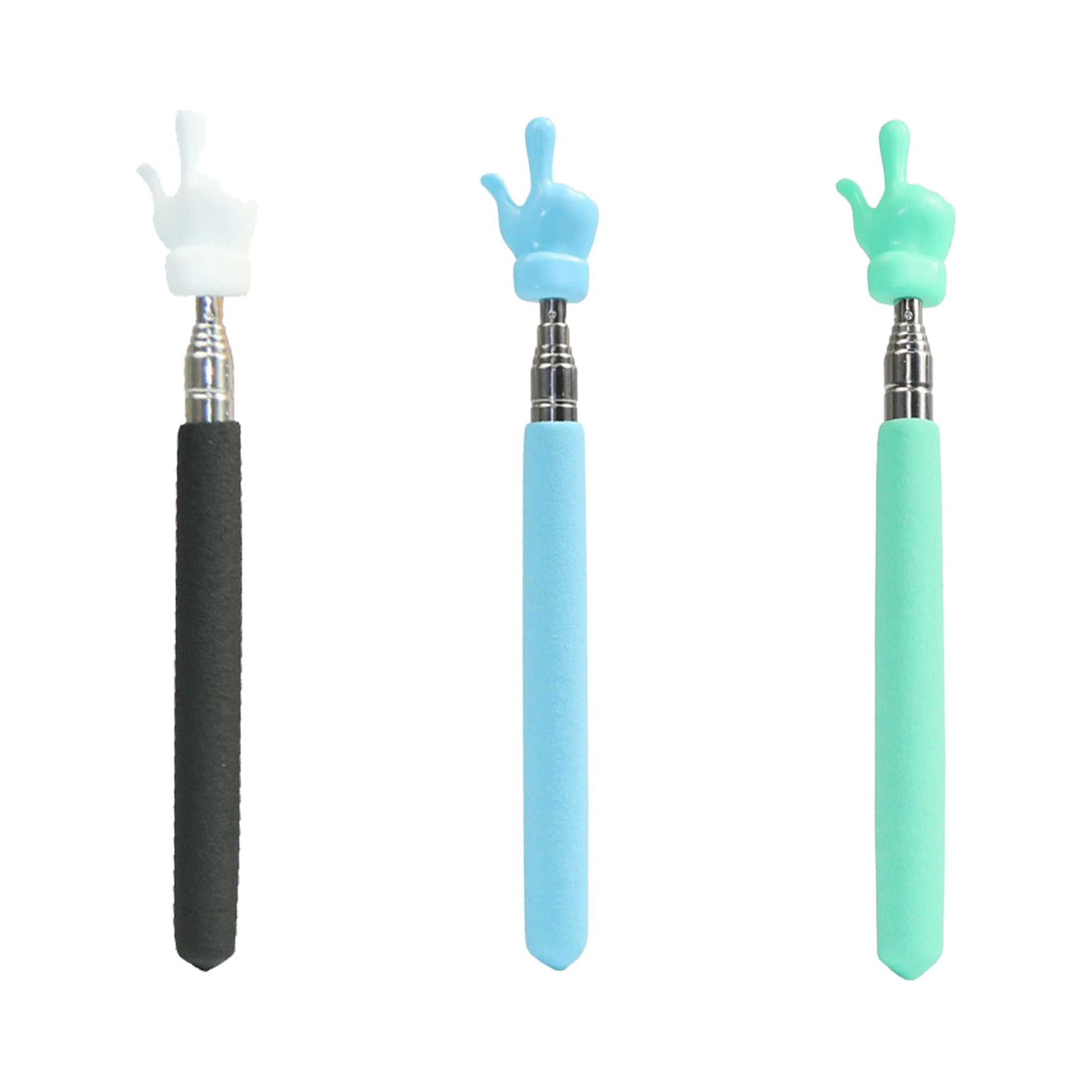 3PCS Teachers Pointer Stick-Telescopic Teachers Pointer for Classroom ...