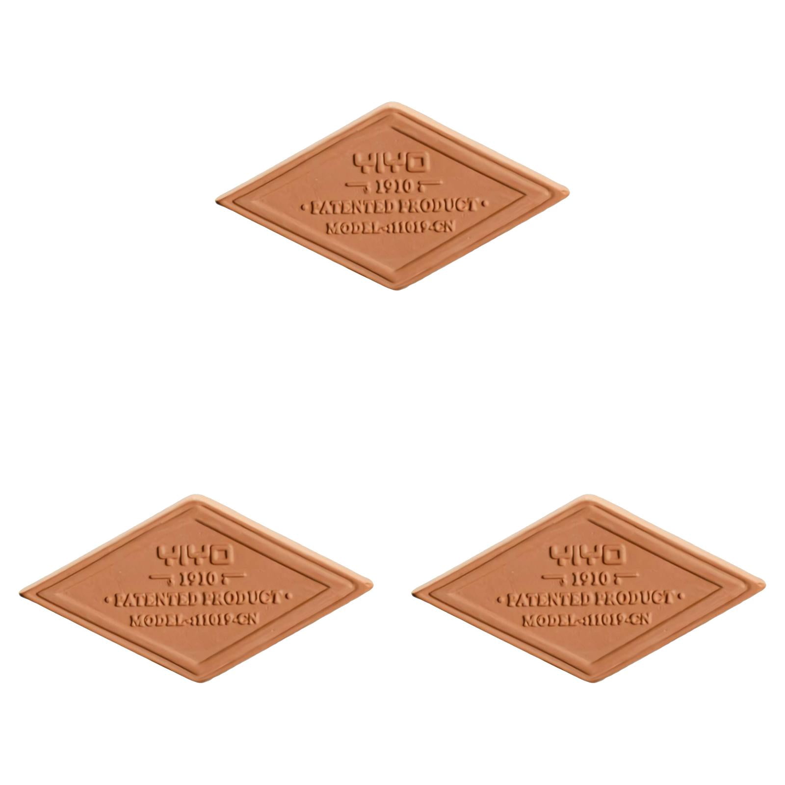 3PCS Terracotta Brown Sugar Keeper Disc Reusable Brown Sugar Saver ...