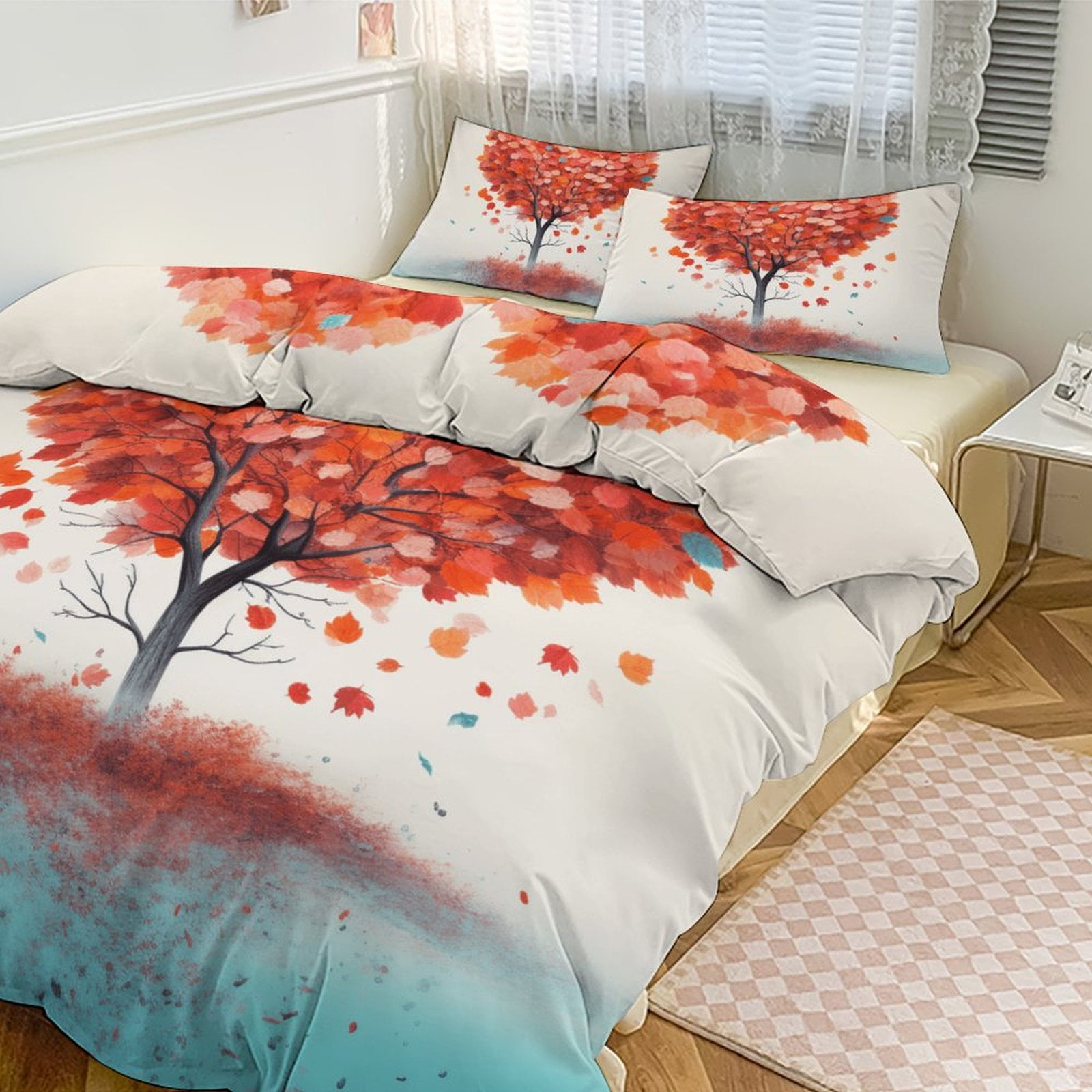 3PCS The Giving Tree Duvet Cover Set Twin, 1 Duvet Cover And 2 ...