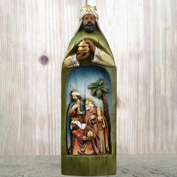 3PCS Three Wise Men Nativity Set,Christmas Nativity Collection Resin ...