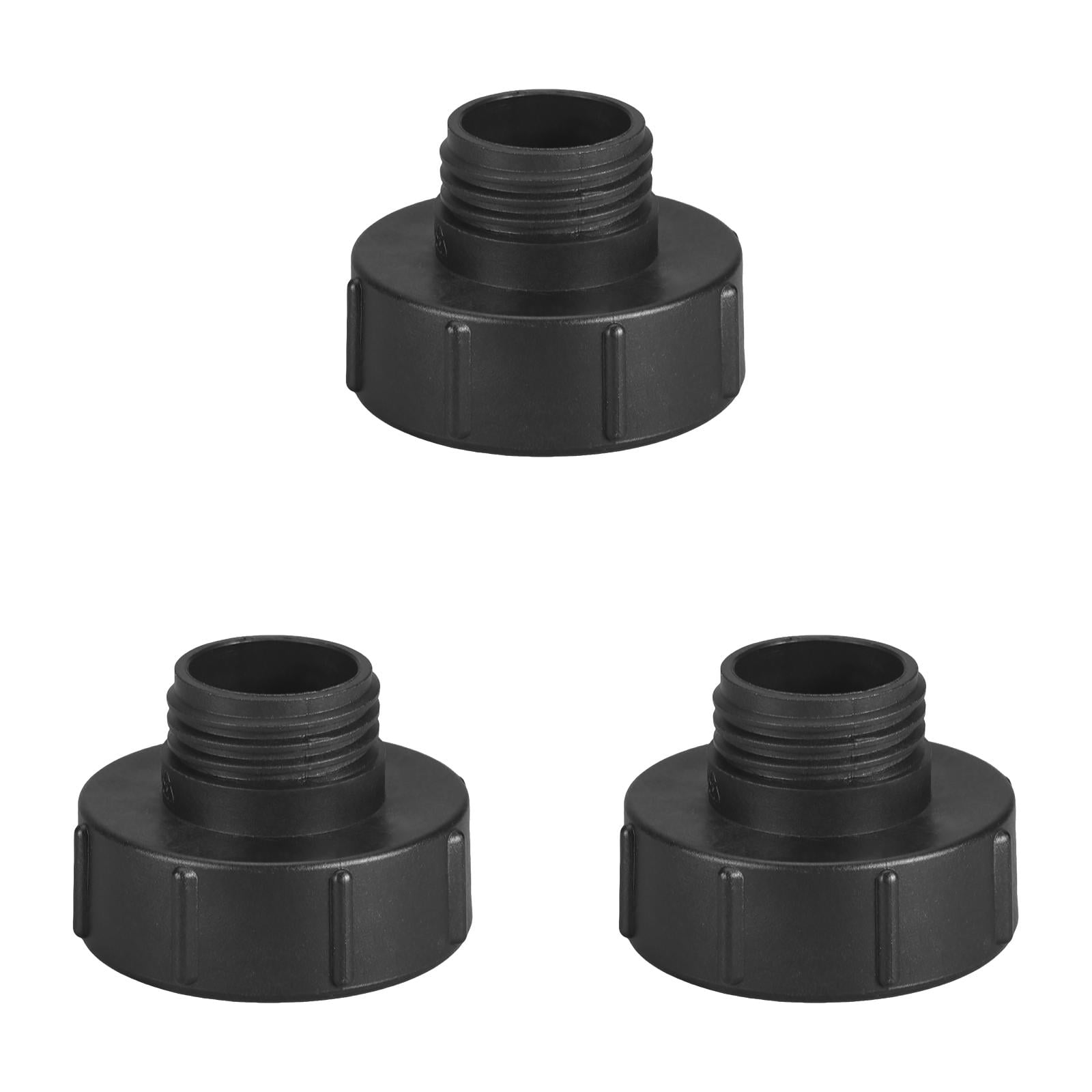 3PCS Tote Adapter Water Tank Connector Ton Barrel ValvesAdapter 3 inch ...