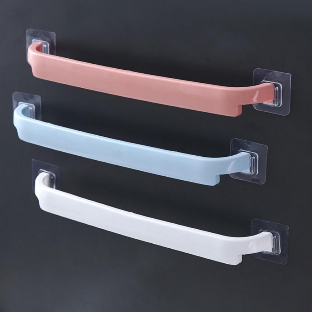 3PCS Towel Pole Free Punch,Toilet Extended Bathroom Cool Wall Hanging ...