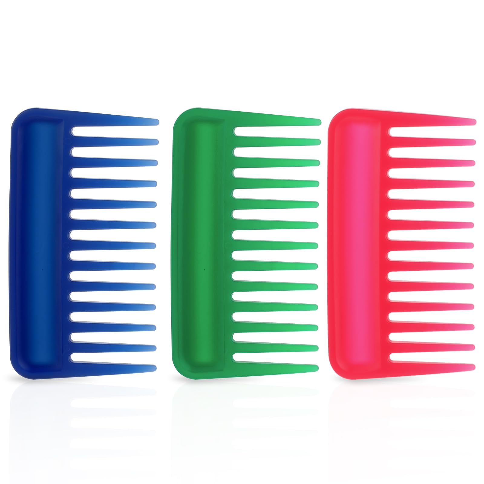 3PCS Travel Wide Tooth for Women, Pocket Wide Tooth for Curls Portable ...