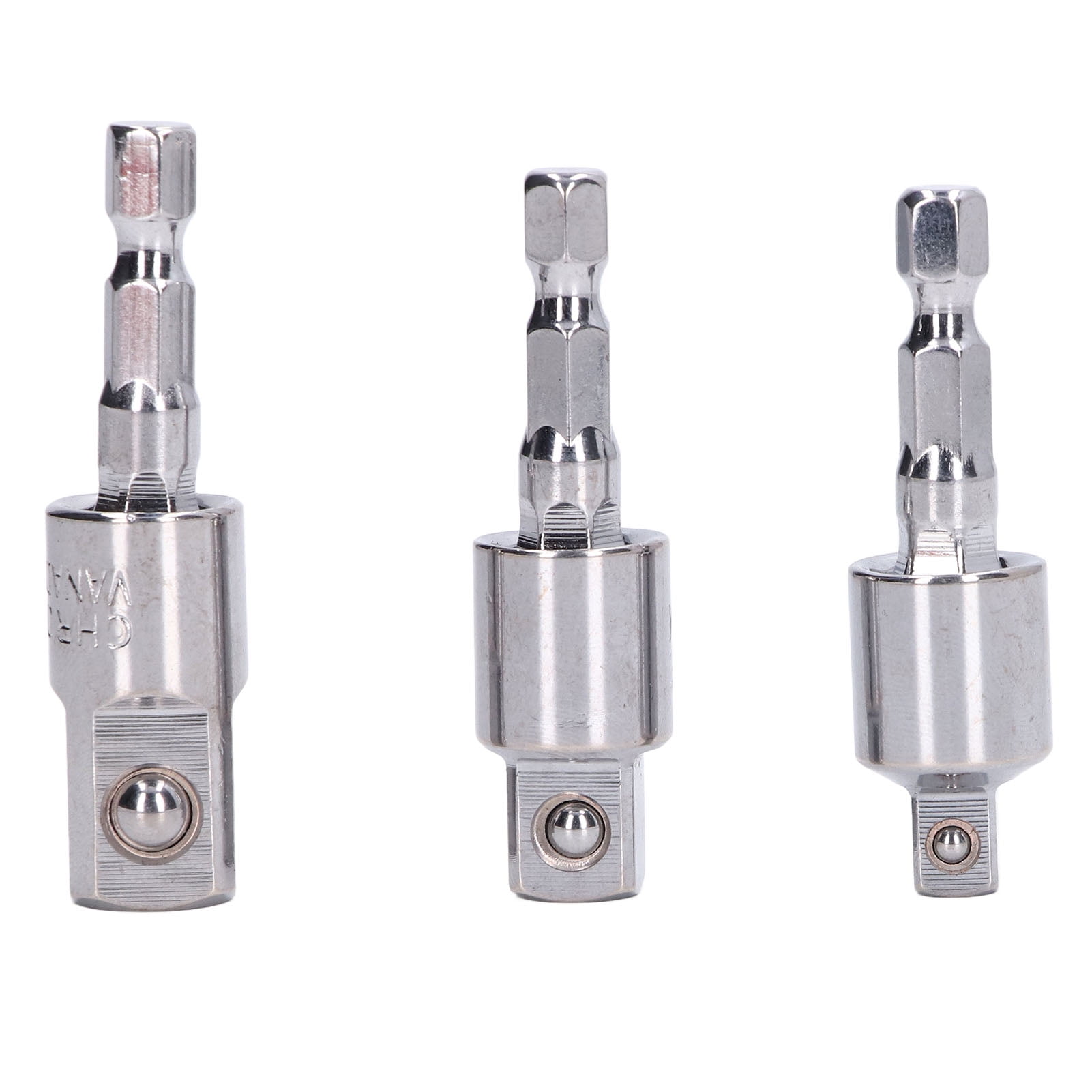 3PCS Universal 360° Rotating Socket Adapter Set for Electric Drill ...