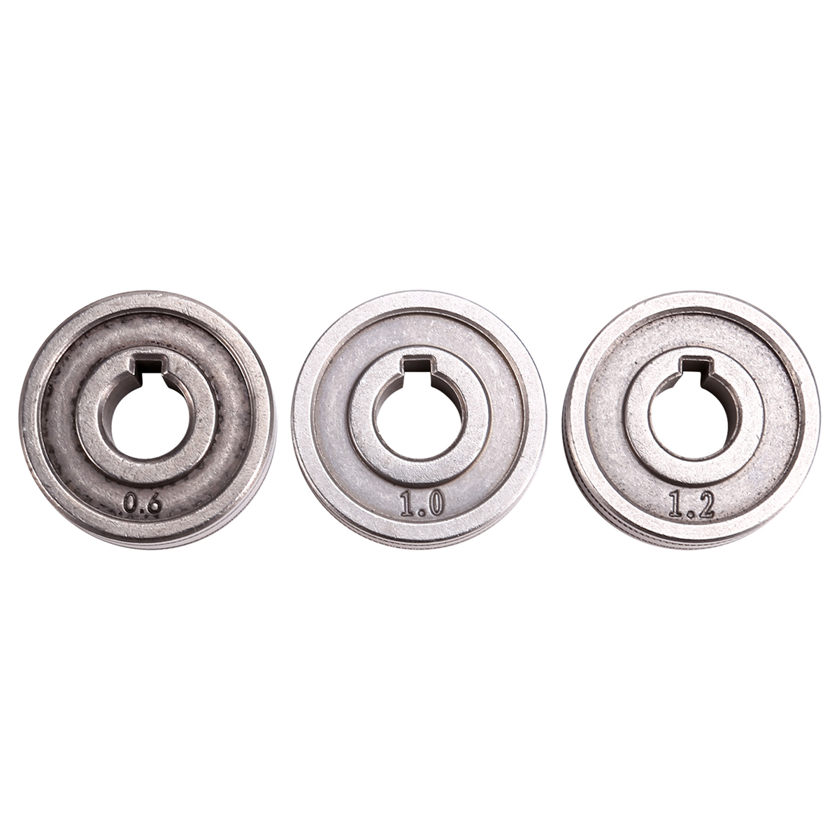 3PCS Welding Wire Feeding Roller Drive Wheel 0.6mm-1.2mm Knurl K Groove ...