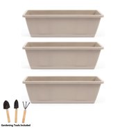 Veranda Resin Wicker Window Box Planter - Walmart.com