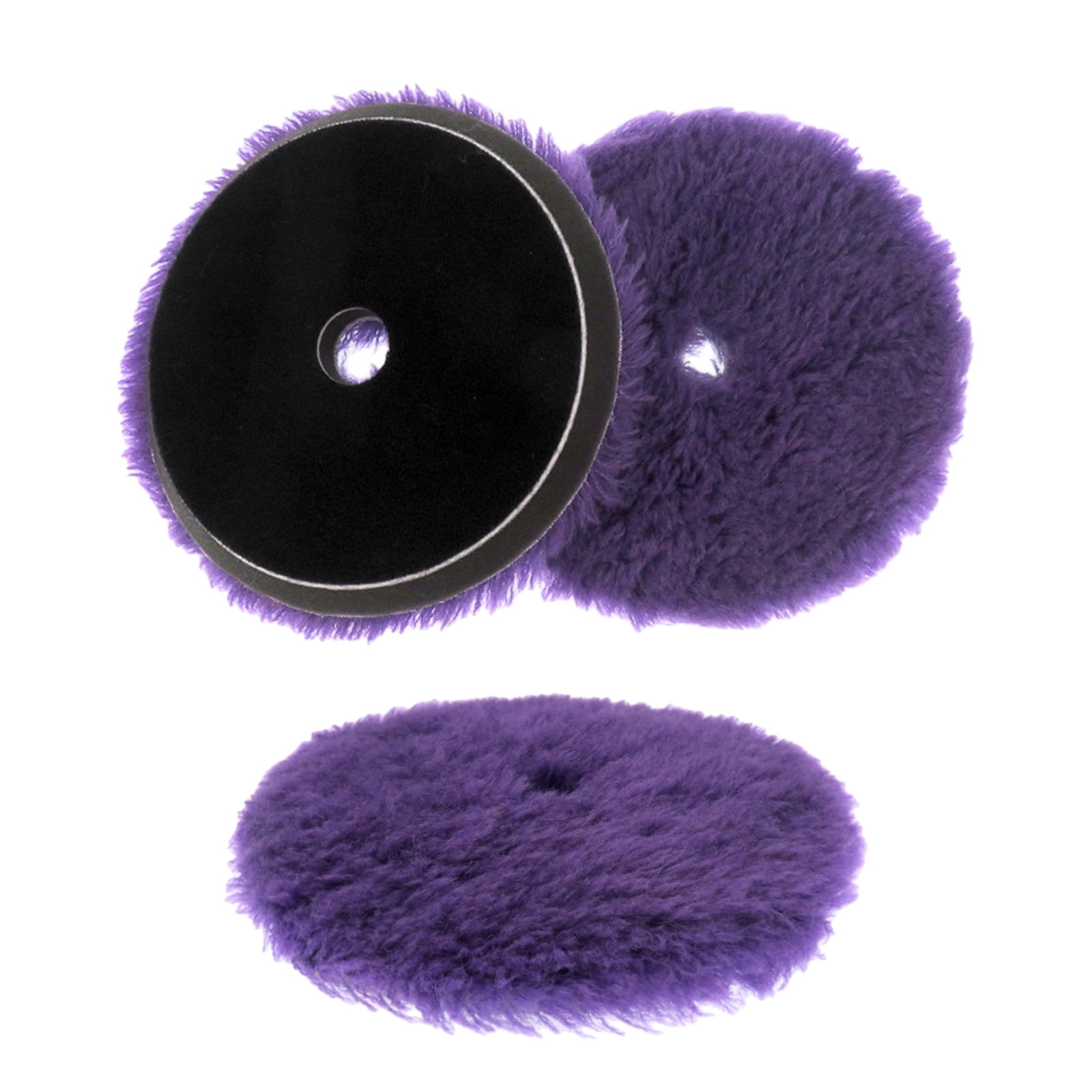 3PCS Wool Polishing Pad Scratch Removal Tool For Automotive Detailing ...
