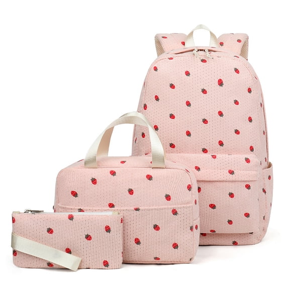 3PCS Woolen cord Korean-style Printed Youth Casual Lightweight Large ...