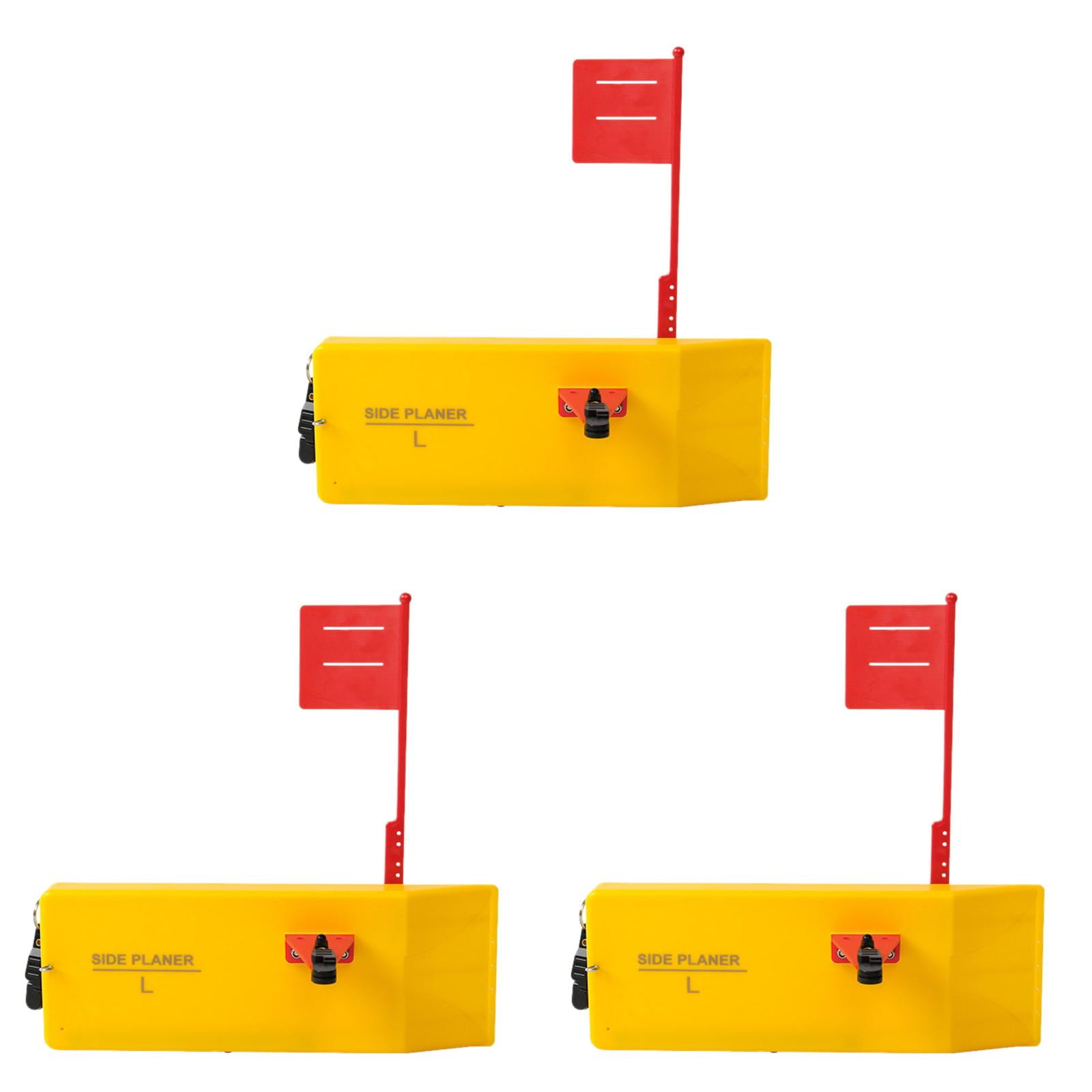 3PCS Planer Boards for Fishing Heavy Duty Adjustable Trolling Planer ...