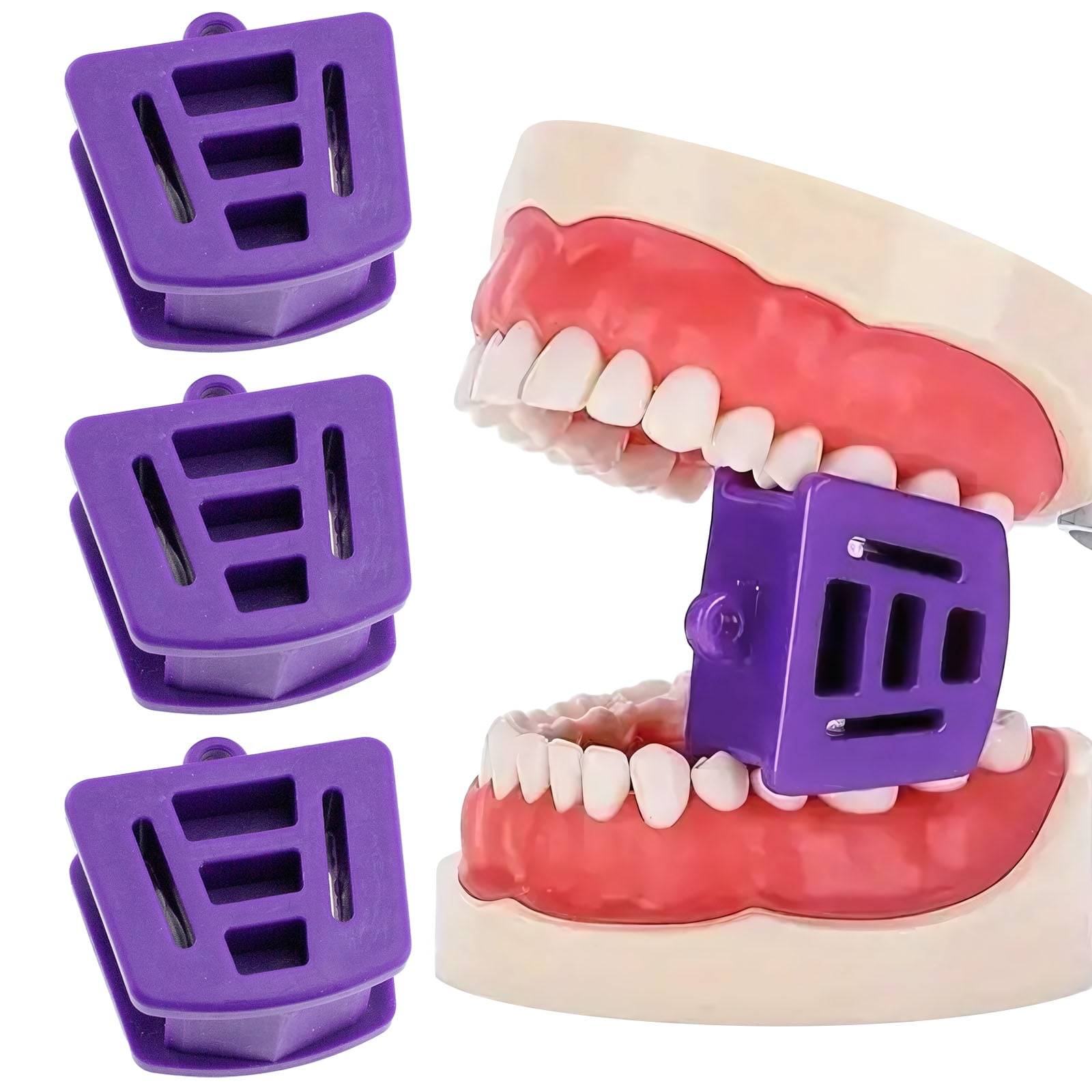 3PCs Dental GradeSilicone Bite Blocks Mouth Props Multi Size by VASTMED | Dental Bite Blocks ...