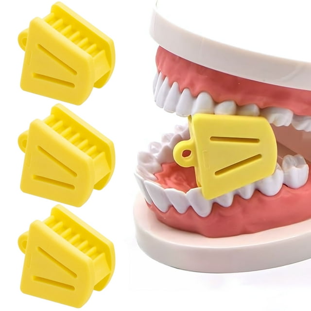 3PCs Dental GradeSilicone Bite Blocks Mouth Props Multi Size by VASTMED ...