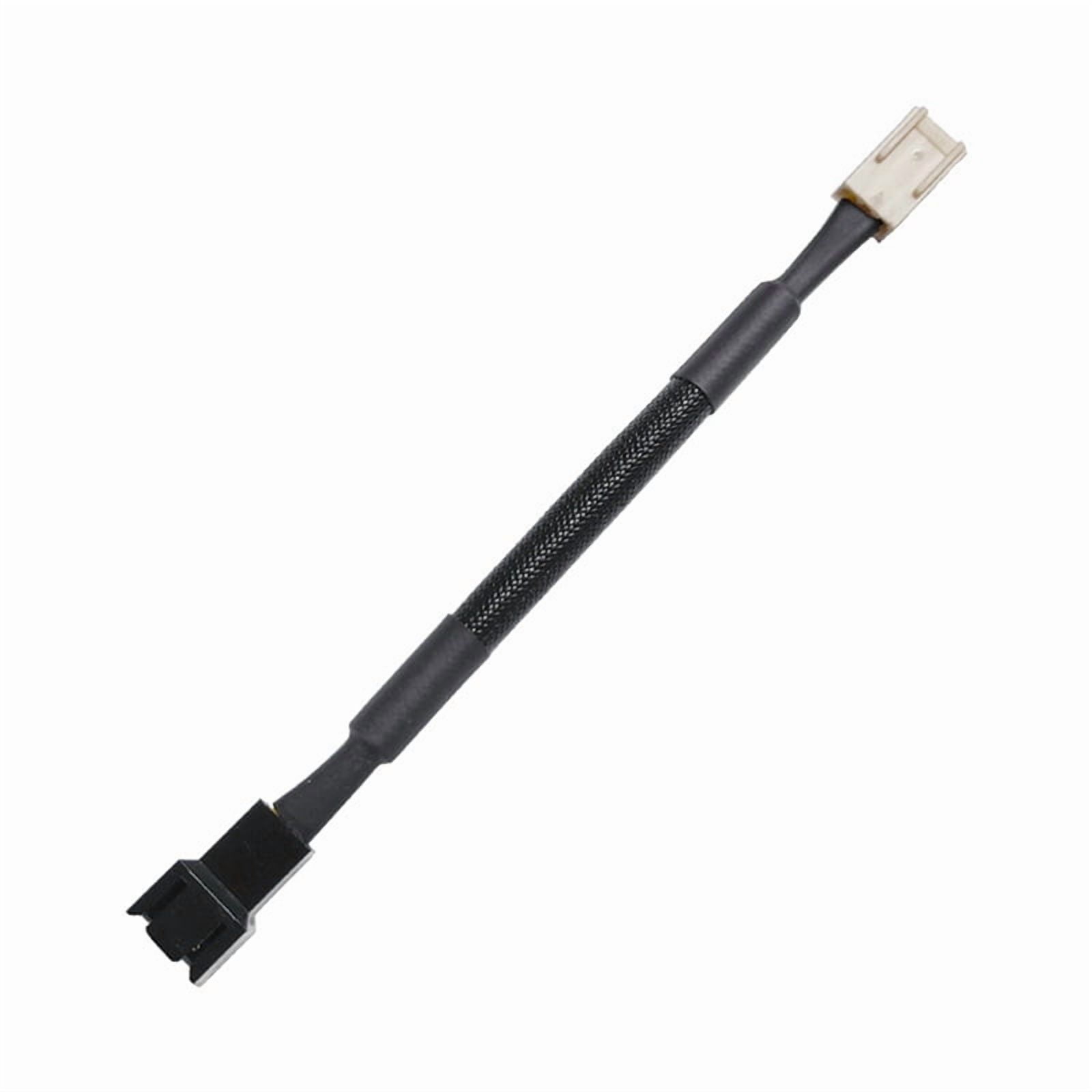 3PIN PC Fan Speed Reduce Noise Extension Resistor Cable Wire CPU 3 Pin ...