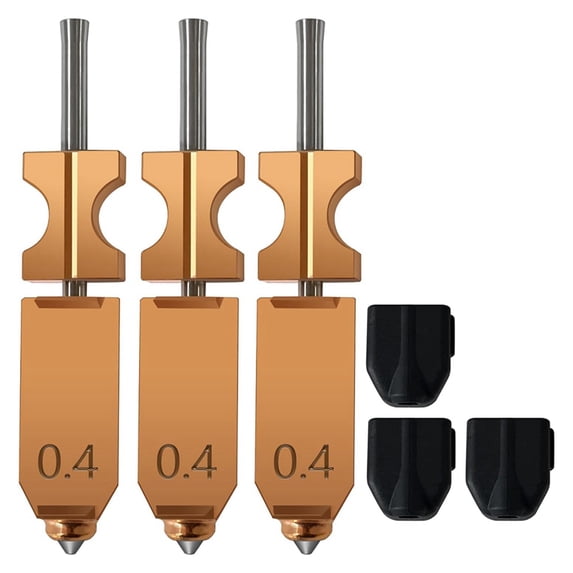3PK 0.4MM Upgrade Hotend for AD5X Assembled Extruder Hotend Kit All ...