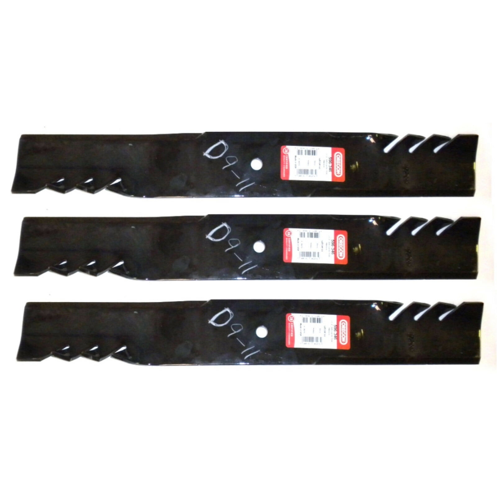 3PK 596-346 Gator Blades Compatible With 61" Grasshopper 320242, 320243 ...