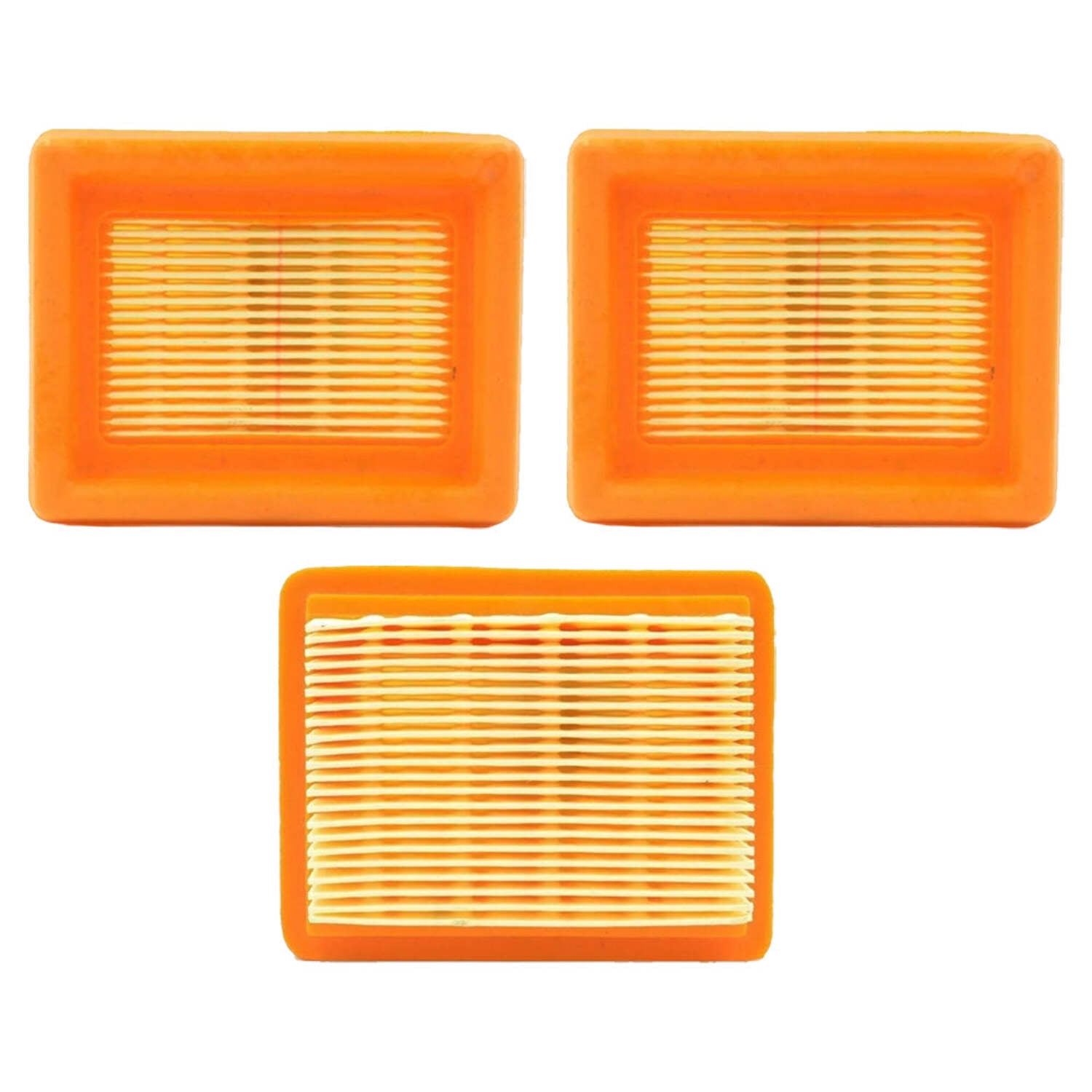 3PK Air Filter For Stihl FS120 FS200 FS250 FS350 HT250 Fits 4134 141 ...