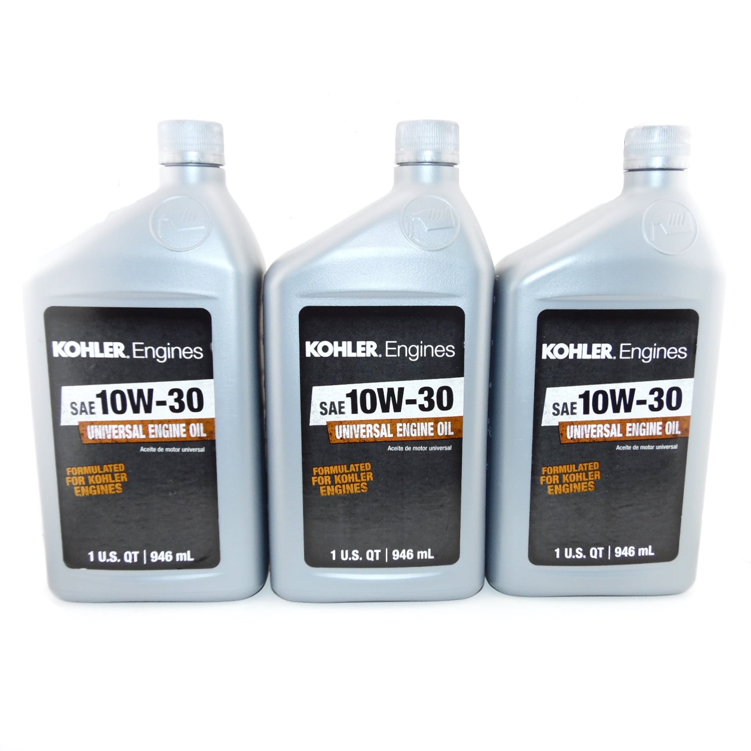 Kohler 10W-30 Engine Oil, 3PK, 1 Quart Bottles - Walmart.com