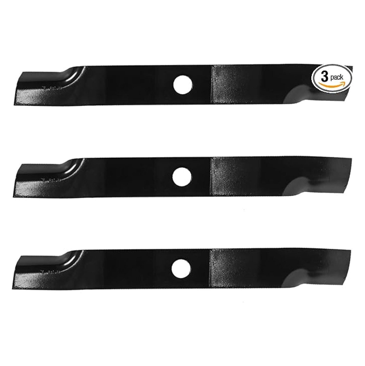 3PK Mower Blades Compatible with 60" Kubota Pro Decks ZD323 ZD326 Z725 ...