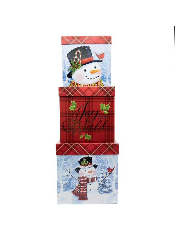 Christmas Gift Boxes in Christmas Gift Wrap - Walmart.com