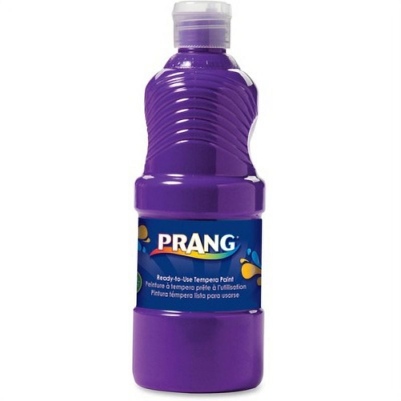 3PK Prang Ready-to-Use Tempera Paint, Violet, 16 oz Dispenser-Cap ...