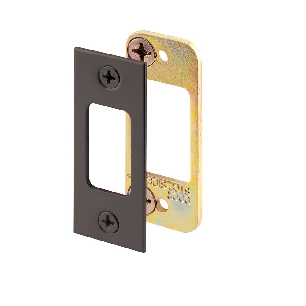 3PK Prime Line E 2482 Deadbolt Strike, Bronze - Walmart.com