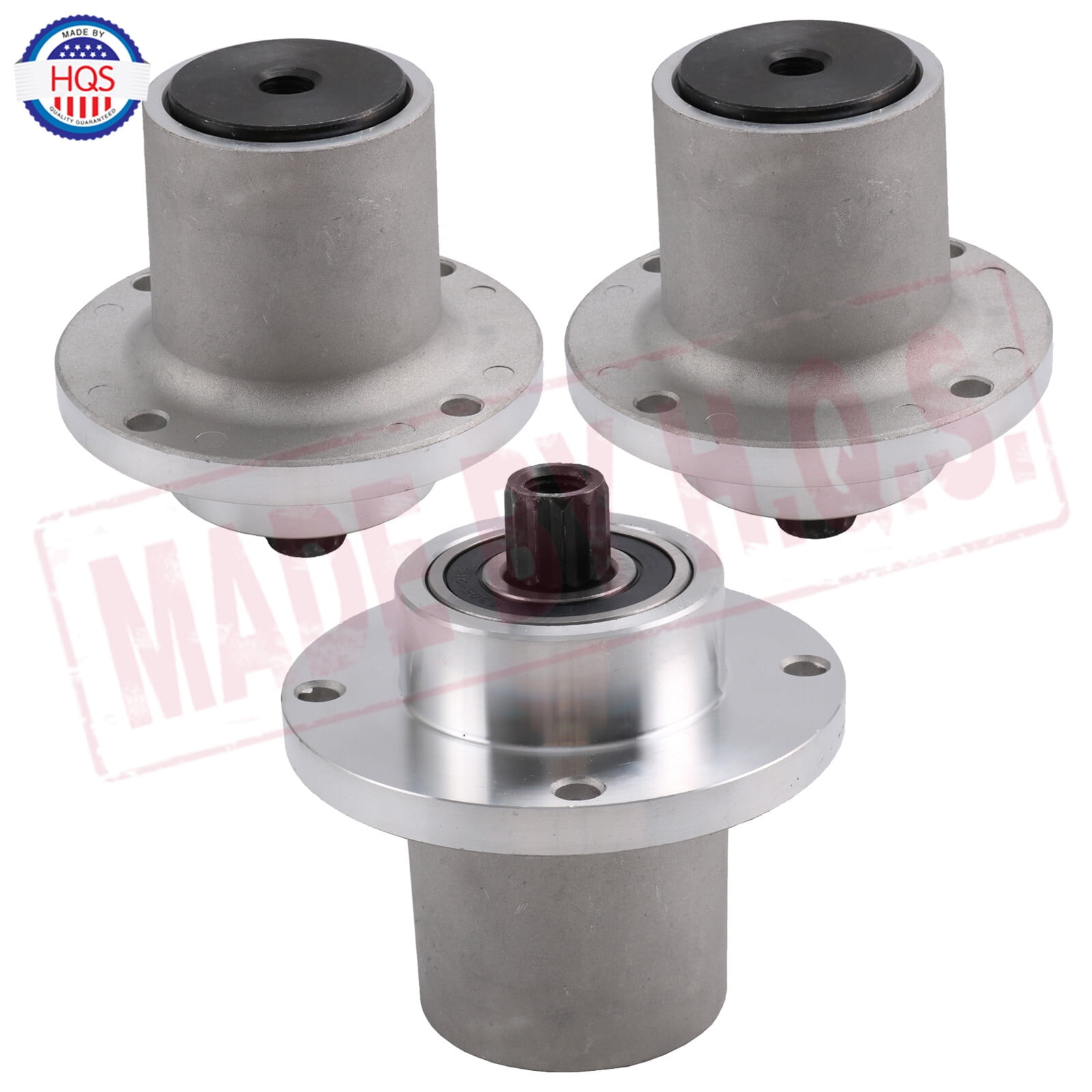 3PK Spindle For Hustler Zero Turn FasTrak Mini Z and Super Mini Z 44 ...