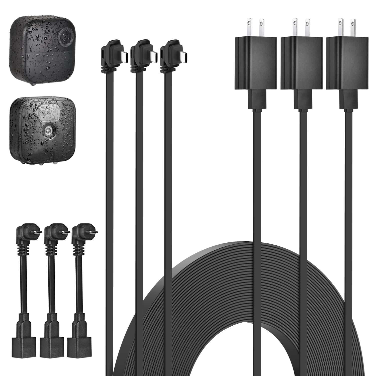 3Pack 10ft/3m Power Cable and Adapter for Blink Outdoor 4 (4th Gen ...