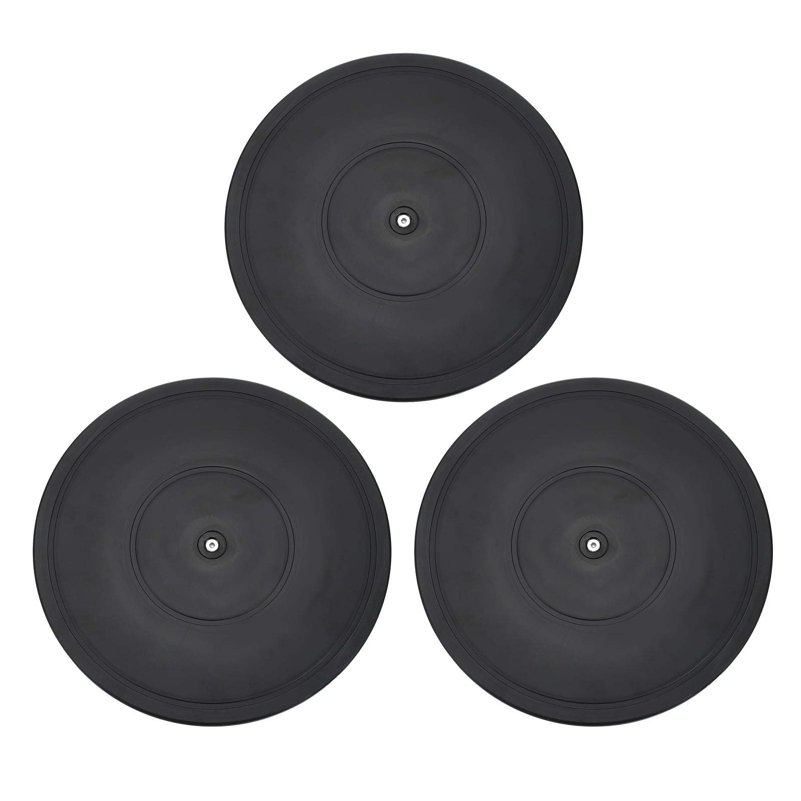 3Pack 12inch Rotating Swivel Stand with Steel Ball Bearings for TV ...