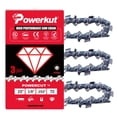 3Pack 20 Inch Chainsaw Chain 3/8" Pitch .050" Gauge 70 Drive Links Fits ...