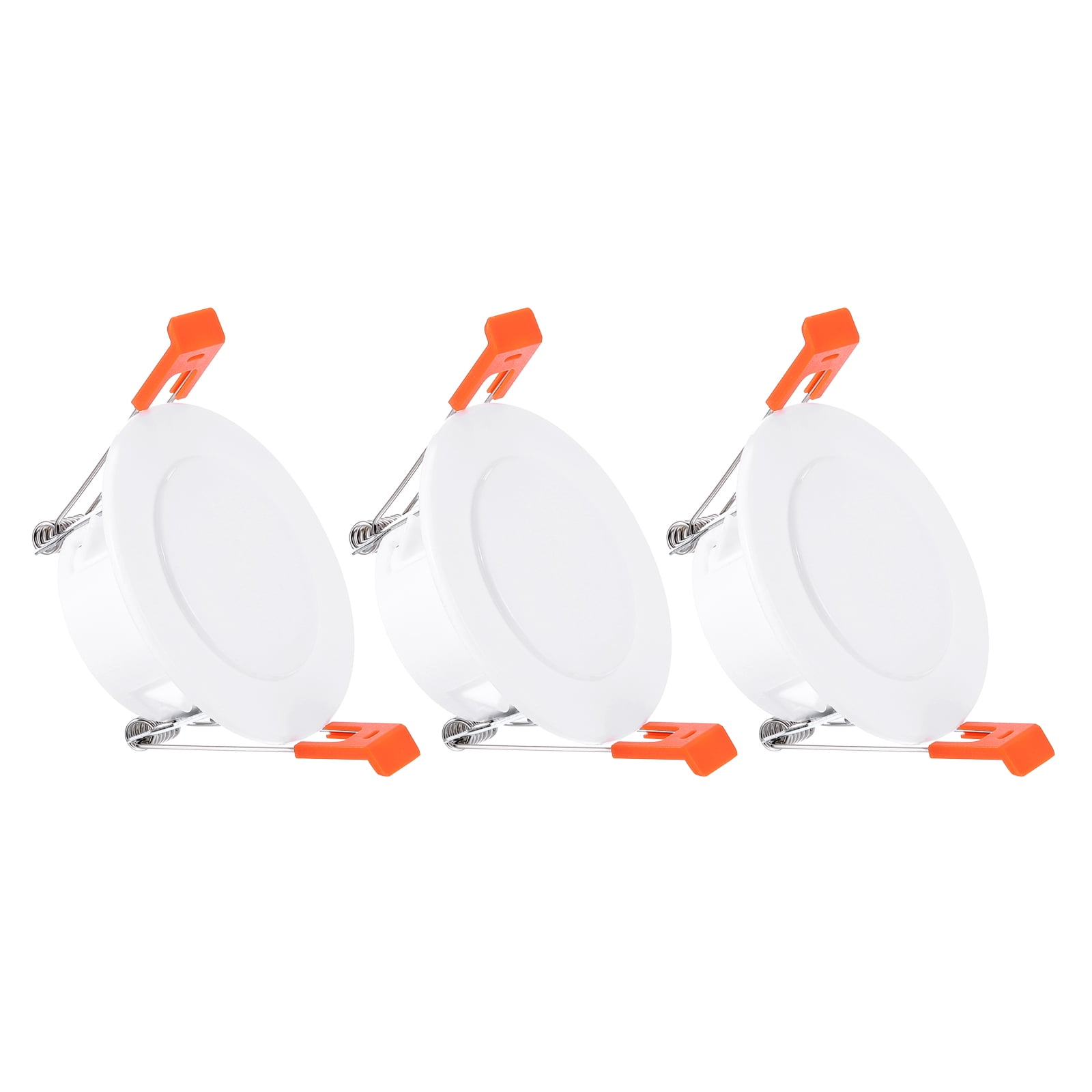 3Pack 3.1" Spring Ceiling Cover Plate, Recessed Light Trim Wall Mount ...