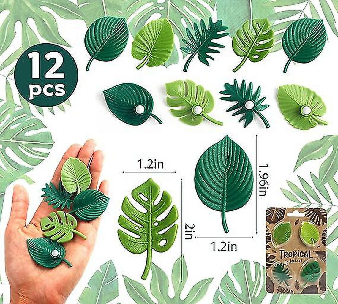 3Pack Cute Plant Refrigerator Magnets, Mini Tropical Leaves Fridge ...
